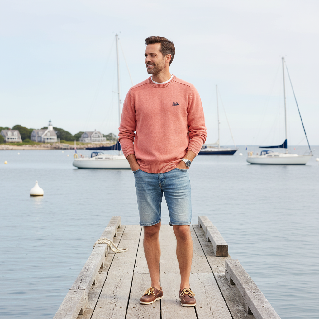 Nantucket Reds® Crewneck Sweater - Murray's Toggery Shop