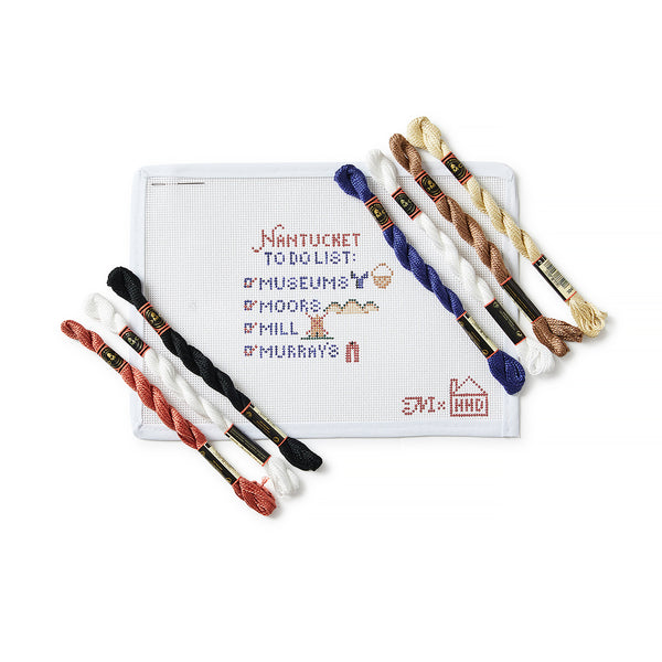 Custom Canvas Needlepoint Kit - Nantucket To Do List - Murray's Toggery ...