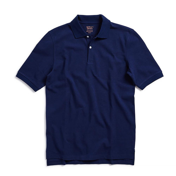 Nantucket Reds Collection® Men's Pique Polo - Navy - Murray's Toggery Shop
